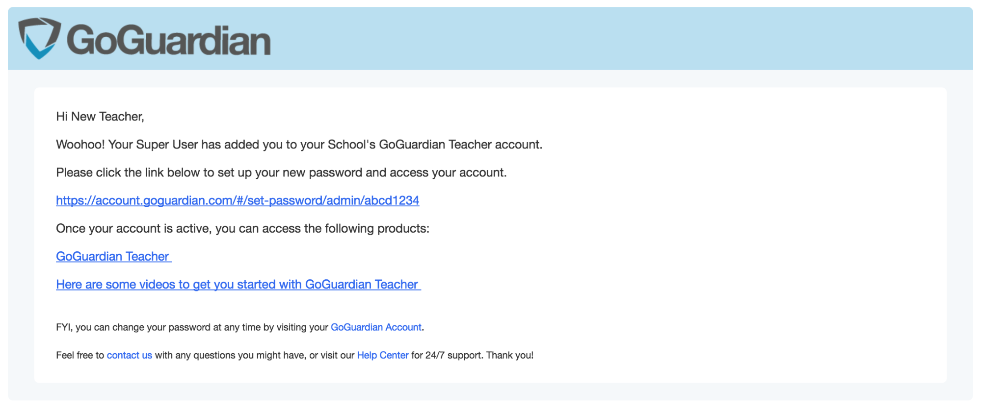 Welcome Email, Password, Logging In with Google, Trouble Signing in