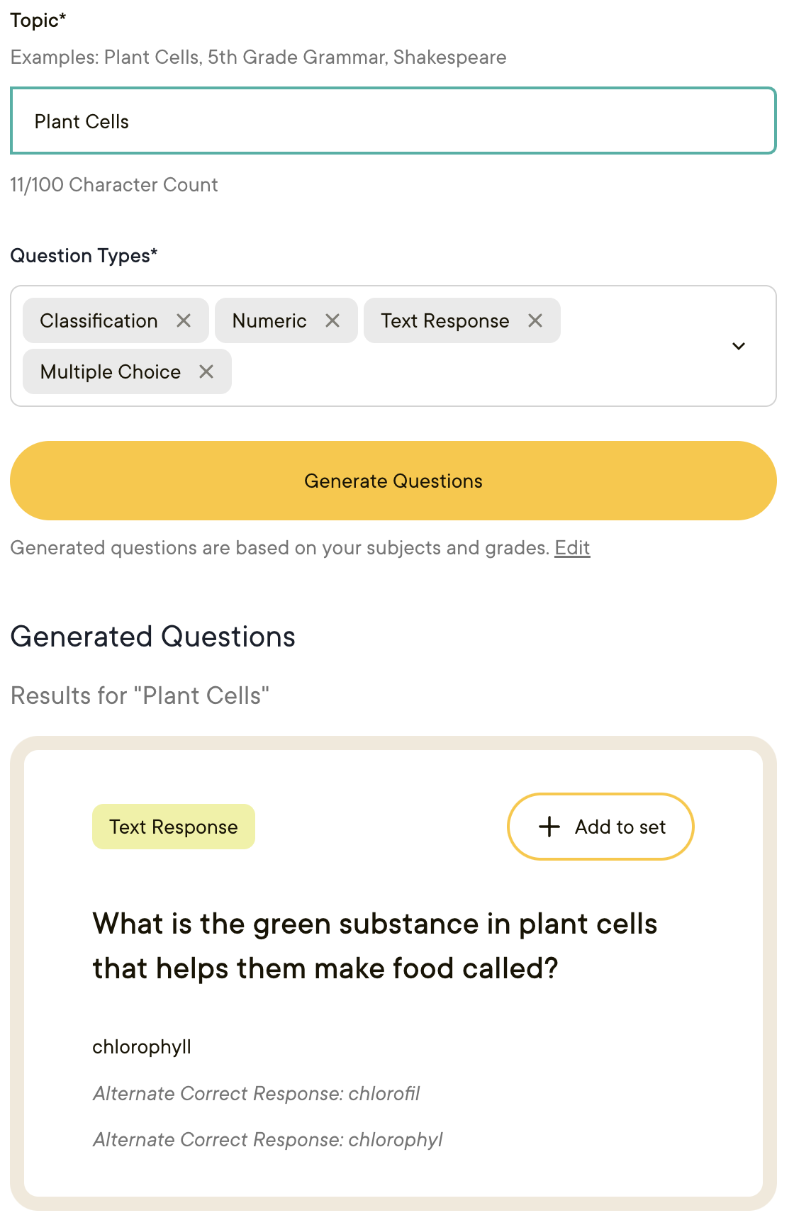 Generate Practice Questions with AI