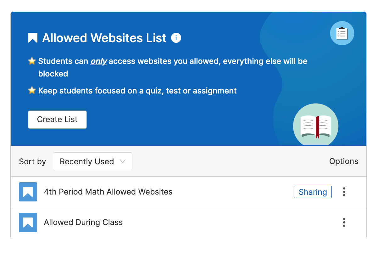 How to use Scenes: Block and Allow Websites in GoGuardian Teacher